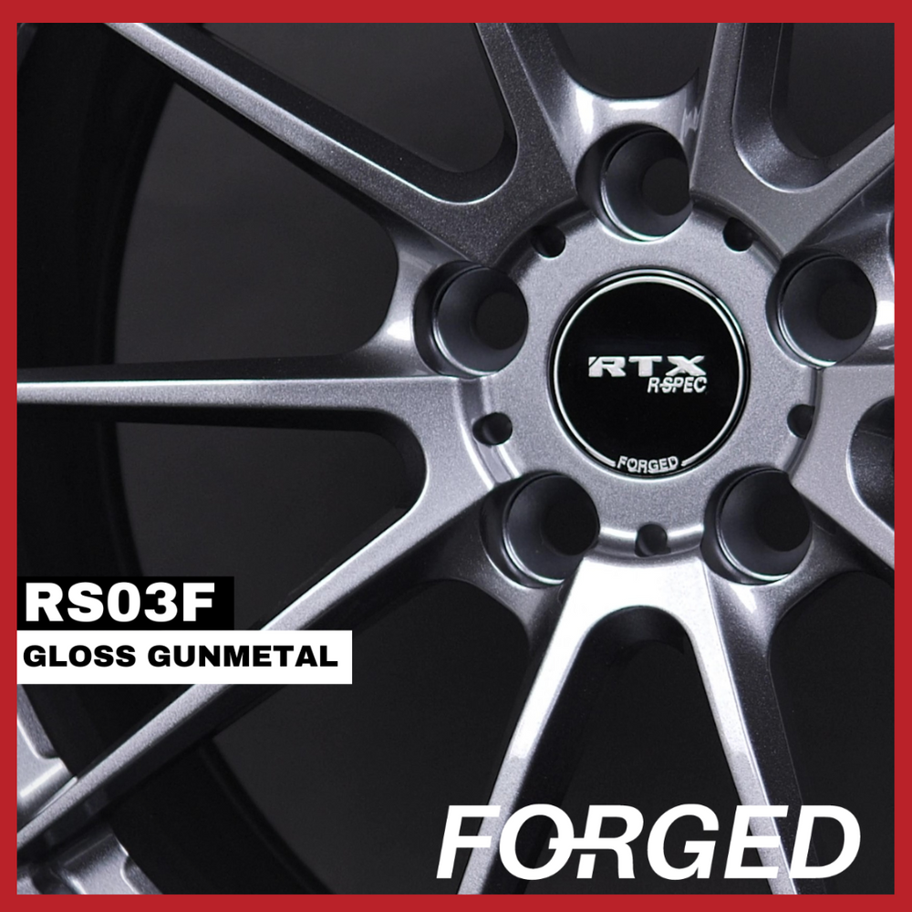 RS03F Gloss Gunmetal | RTX Forged - RTXWHEELS