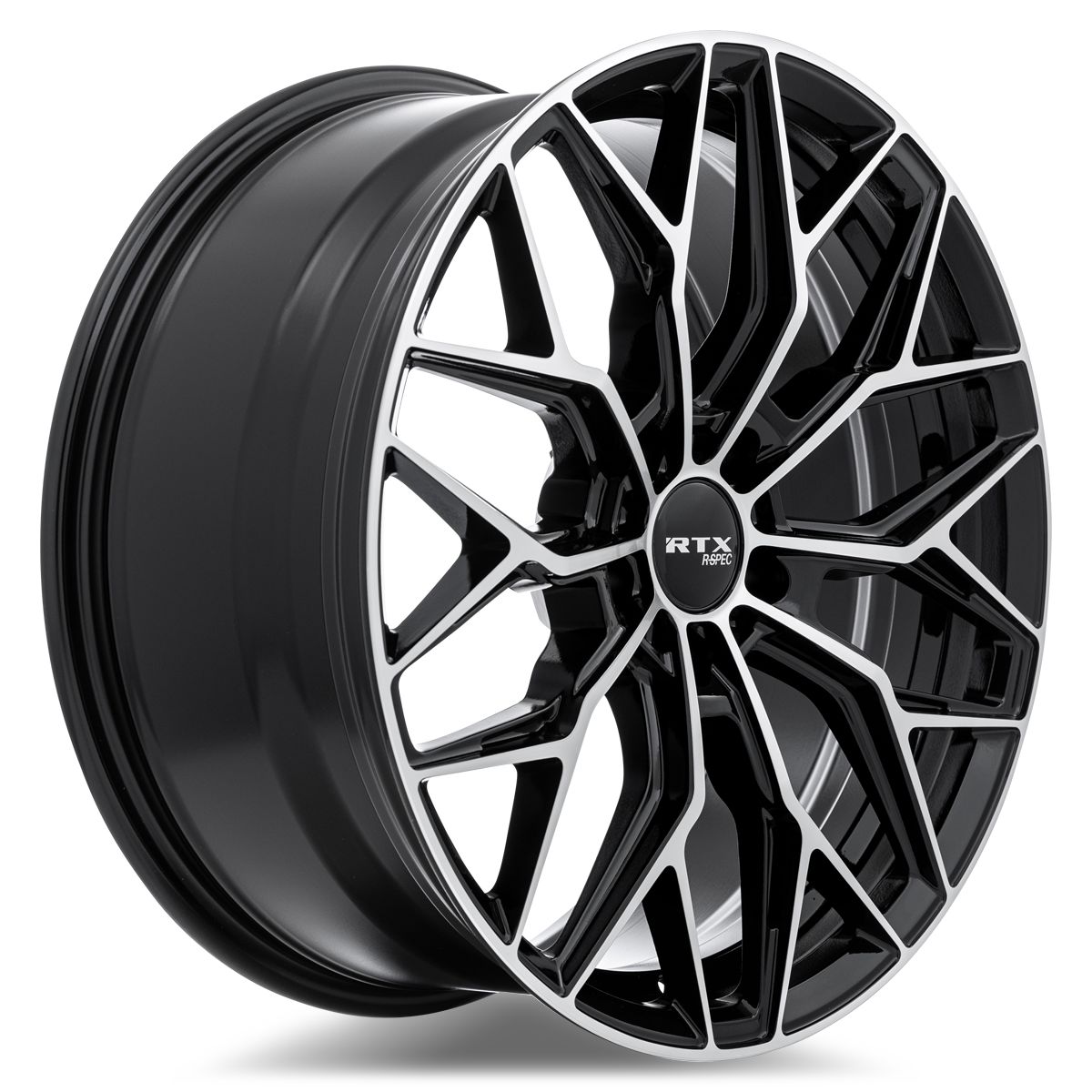 RS02 - Gloss Black Machined – RTXWHEELS