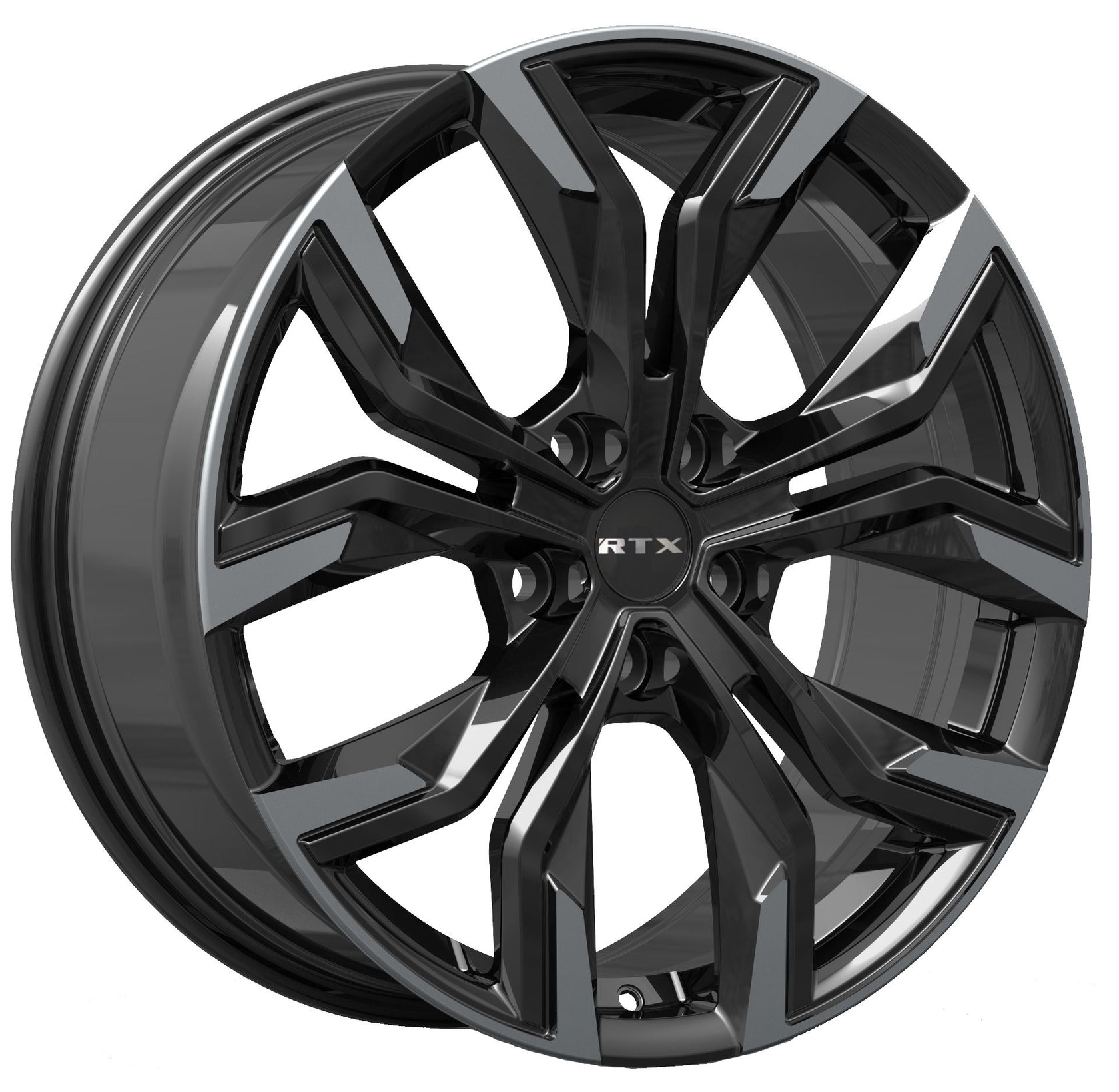 Venom - Gloss Black Machined – RTXWHEELS