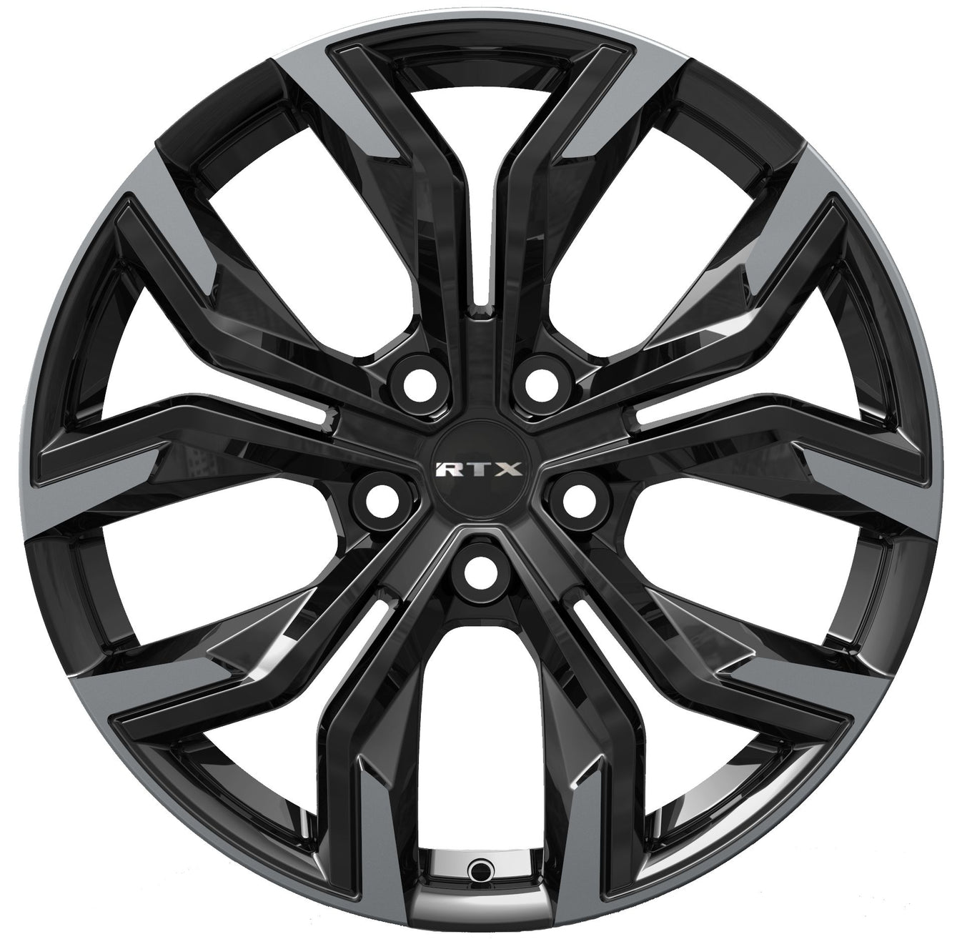 Venom - Gloss Black Machined – RTXWHEELS